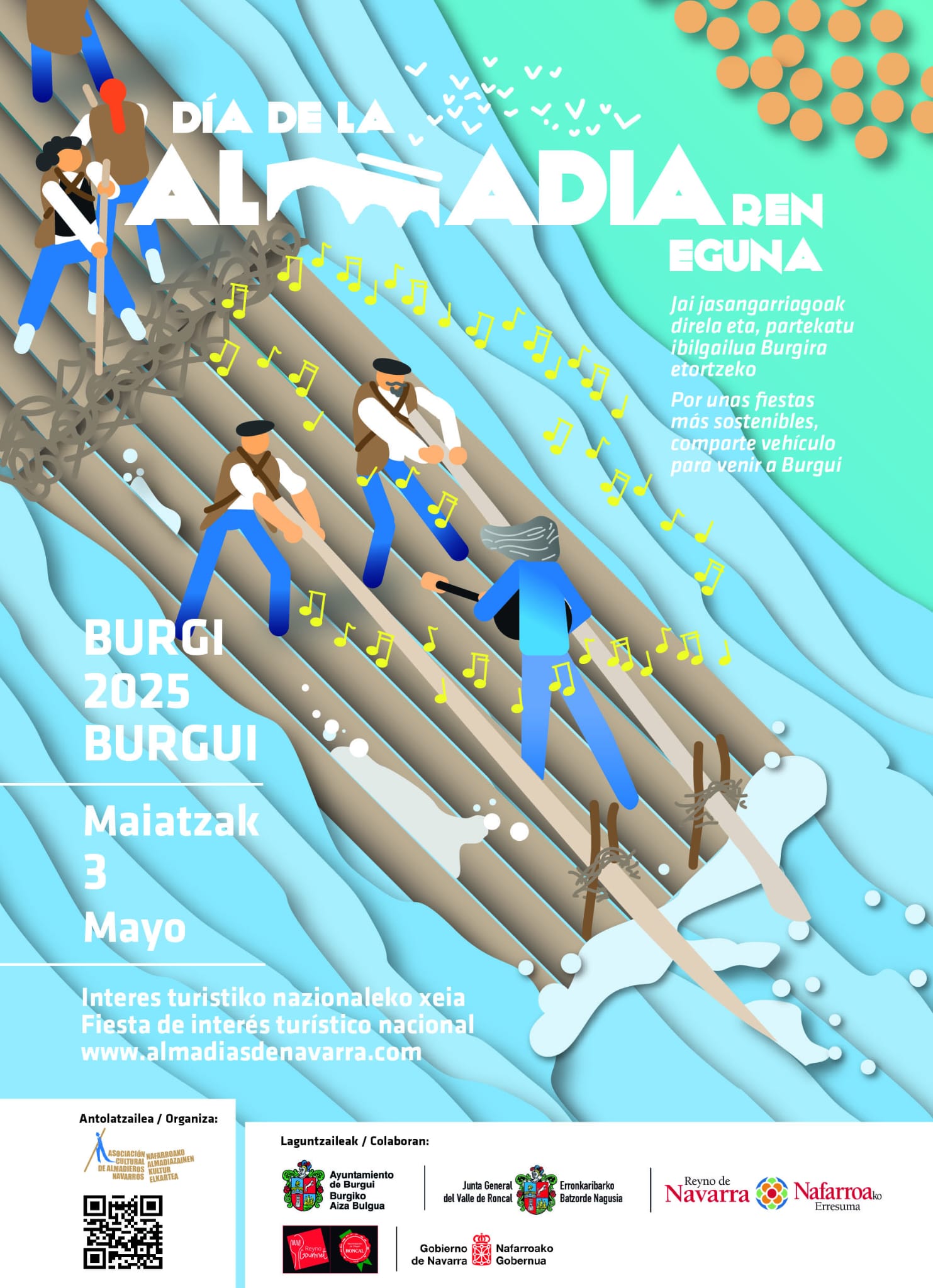 Día de la Almadía 2025 - Ayuntamiento de Burgui